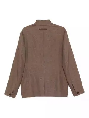 Zegna Patch-pocket Buttoned Jacket