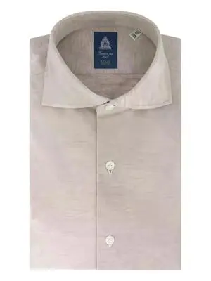 FINAMORE 1925 Button-down Shirt - Neutrals