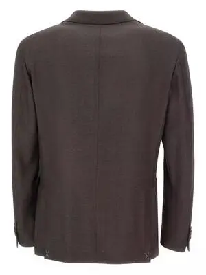 Corneliani Textured Narrow-lapels Blazer