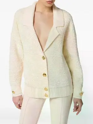Elisabetta Franchi Textured Knit Cardigan