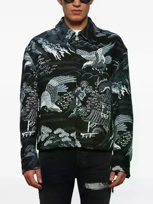 Amiri Crane Tapestry Jacket