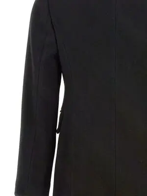 KAOS Single-breasted Flap-pocket Coat