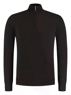 DORIANI Half-zip Cashmere Sweater