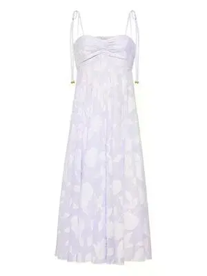 Cara Cara Floral-print Tie-strap Dress