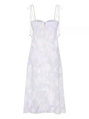 Cara Cara Floral-print Tie-strap Dress