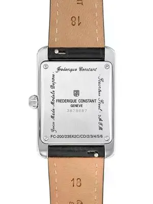 FREDERIQUE CONSTANT Classics Carrée Small Seconds 36mm Watch - White