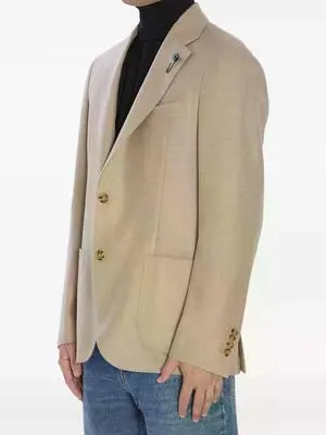 LARDINI Patch-pocket Cashmere Blazer