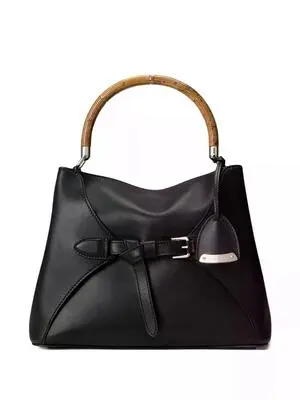 Ralph Lauren Leather Tote Bag - Black
