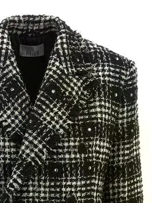 Giuseppe Di Morabito Rhinestone-embellished Tweed Blazer - Black