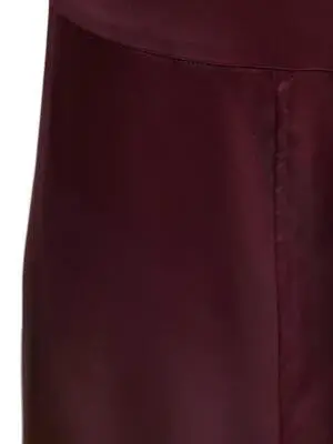 AERON Satin-panelled Maxi Skirt