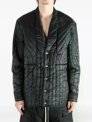 Rick Owens Quilted Panelled Jacket