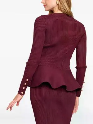 Cara Cara Viva Ribbed Buttoned Top