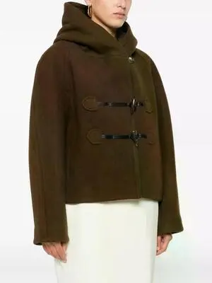 LOW CLASSIC Wool-blend Single-breasted Coat