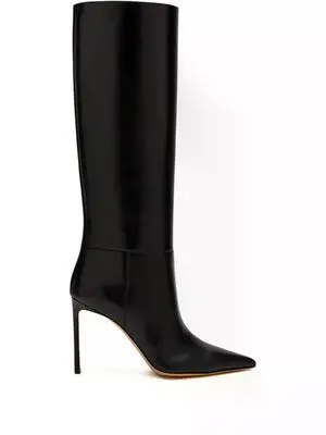 FRANCESCO RUSSO 75mm Stiletto Knee-high Boots