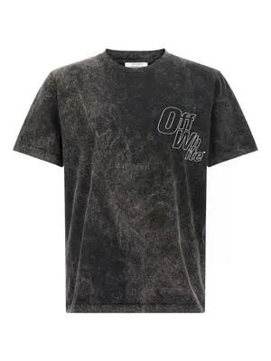 Off-White Outline Arrow-print T-shirt - Black