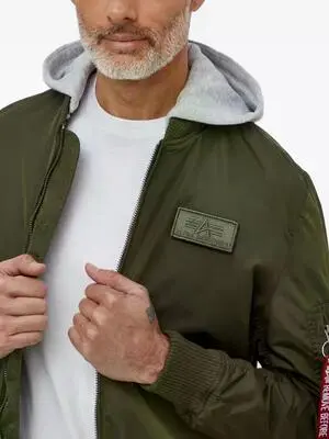 Alpha Industries Ma-1 Tt Hooded Bomber Jacket