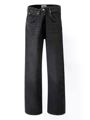 AGOLDE Buttoned Straight-leg Jeans