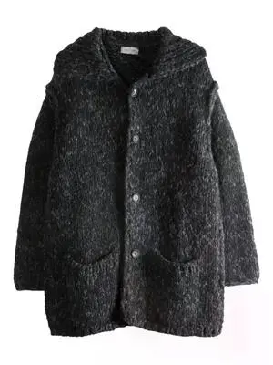Yohji Yamamoto Button Coat - Black