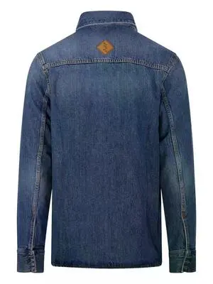HAIKURE Button-down Denim Shirt