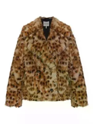 Munthe Leopard-print Double-breasted Jacket