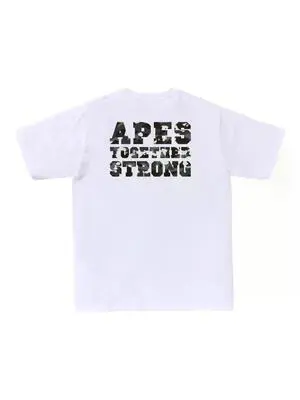 A BATHING APE Apes Together Strong T-shirt - White