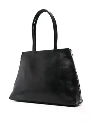 Coperni Buckle-fastening Leather Shoulder Bag - Black