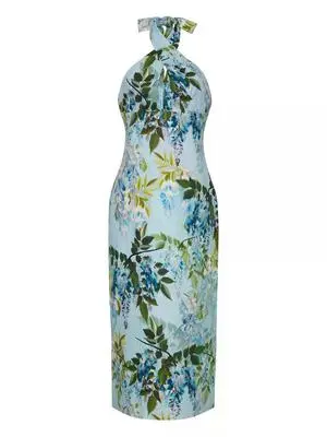 Cara Cara Perla Floral-print Halterneck Dress