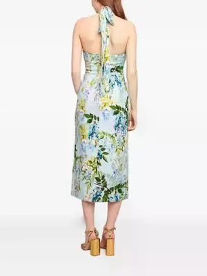 Cara Cara Perla Floral-print Halterneck Dress