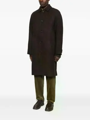 LES DEUX Raglan-sleeve Button Coat