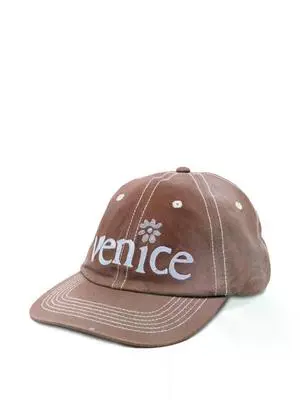 ERL Embroidered Baseball Cap - Brown