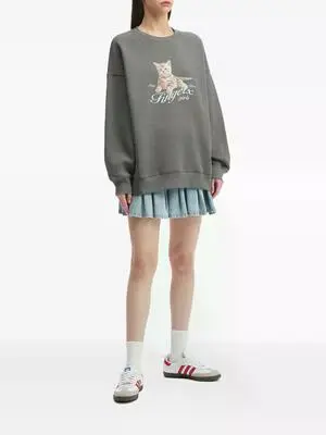 FINGERCROXX Cat-print Sweatshirt