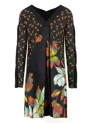 Etro Floral-print Dress - Black
