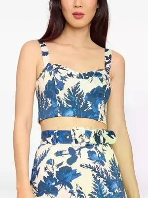 Cara Cara Opal Floral Print Top