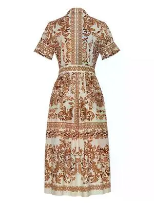 Cara Cara Adina Belted Midi Dress