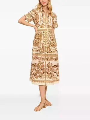Cara Cara Adina Belted Midi Dress