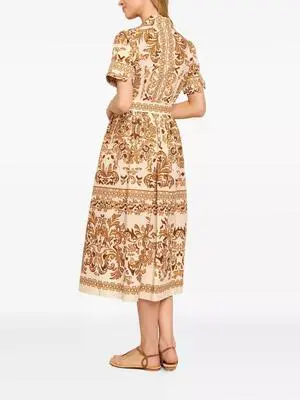 Cara Cara Adina Belted Midi Dress
