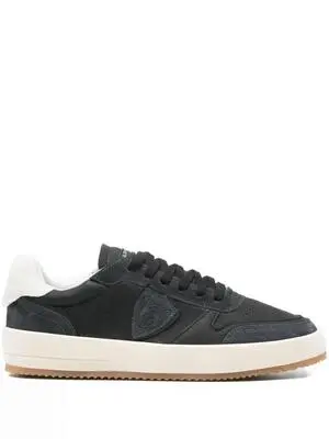 Philippe Model Leather Panelled Low Top Sneakers