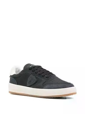 Philippe Model Leather Panelled Low Top Sneakers
