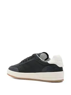 Philippe Model Leather Panelled Low Top Sneakers