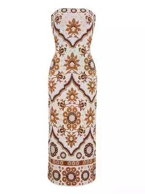 Cara Cara Paisley Floral Print Dresses