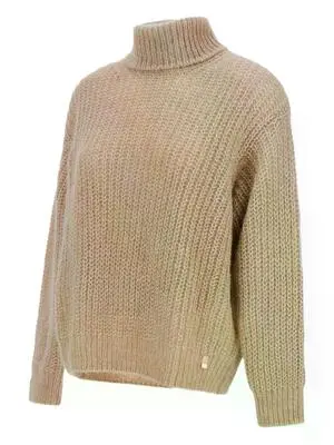 Herno Ribbed Turtleneck Sweater