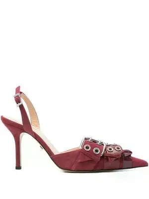Mach & Mach Buckled Pumps