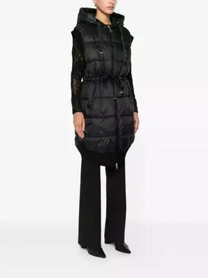TWINSET Quilted Hooded Vest