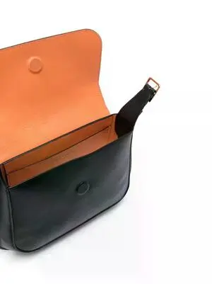 Santoni Leather Shoulder Bag