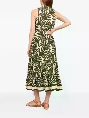 Cara Cara Chase Printed Midi Skirt - Neutrals