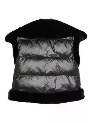 Max & Moi Faux-fur Quilted Gilet