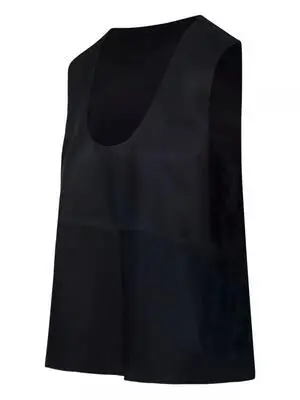 RÓHE Satin Sleeveless Top