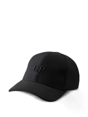 C.P. COMPANY Logo-embroidered Baseball Cap - Black