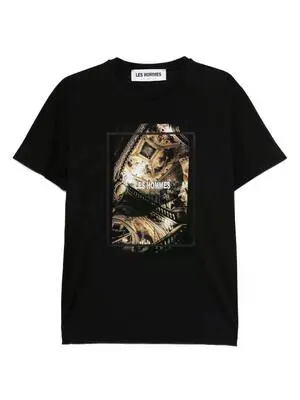 LES HOMMES Printed T-shirt