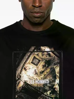 LES HOMMES Printed T-shirt